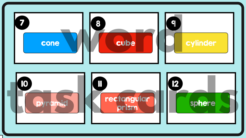 Identifying 3D Shapes Digital or Hands On Math Center - Made By Teachers
