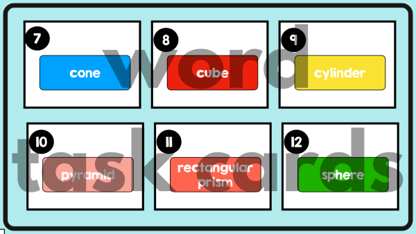 Identifying 3D Shapes Digital or Hands On Math Center - Made By Teachers