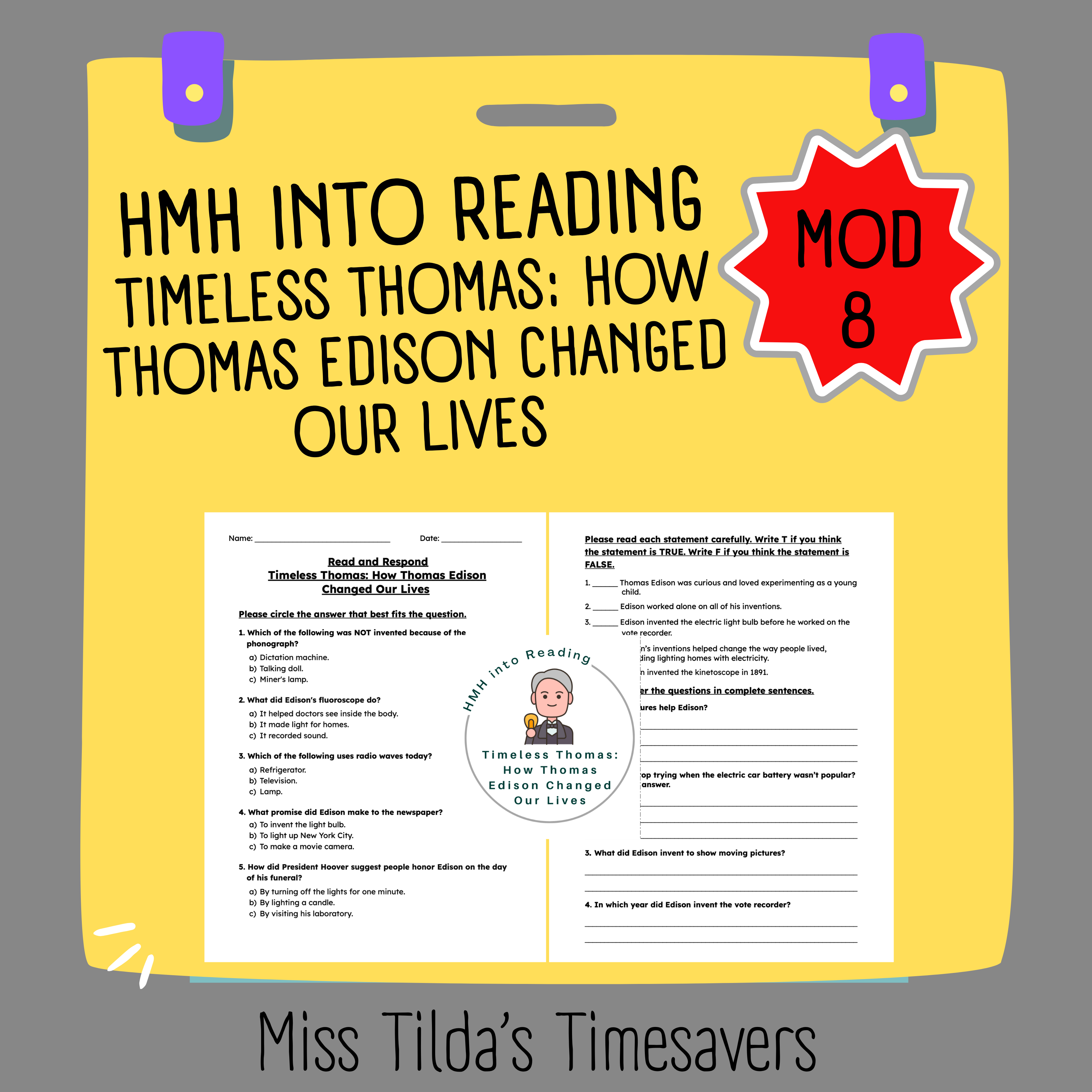 Cooper's Lesson - Grade 4 HMH into Reading | Made By Teachers