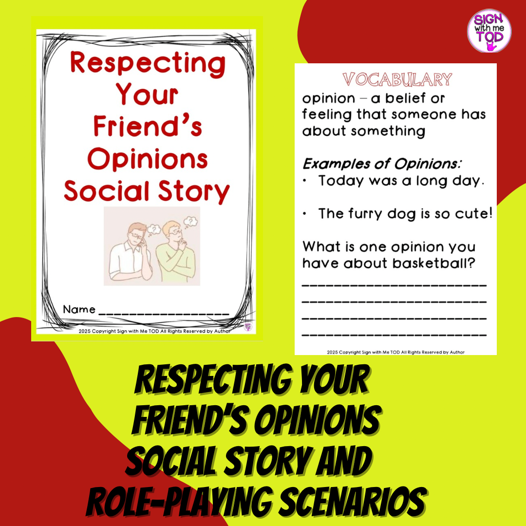 Being Stubborn Social Story and Role-Playing Scenarios | Made By Teachers
