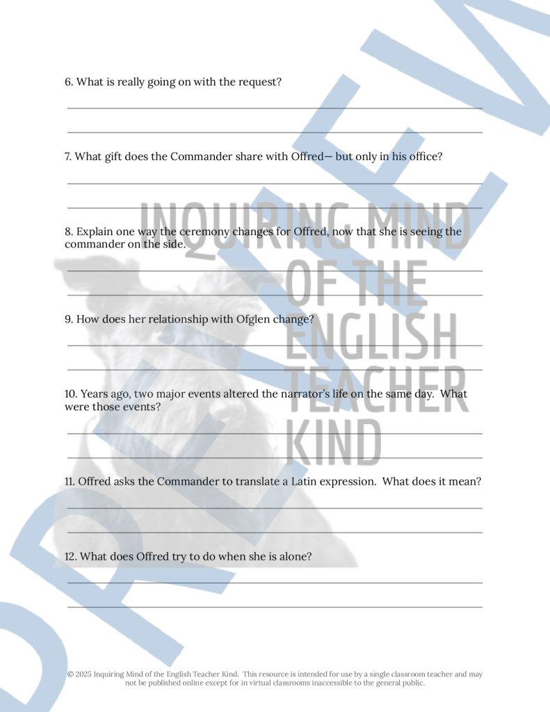 The Handmaid's Tale Quiz and Answer Key Bundle - Made By Teachers