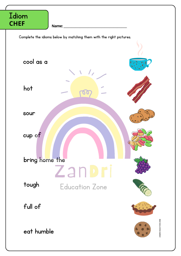 Idioms Worksheets 3rd Grade -5th Grade (answers included) | Made By ...