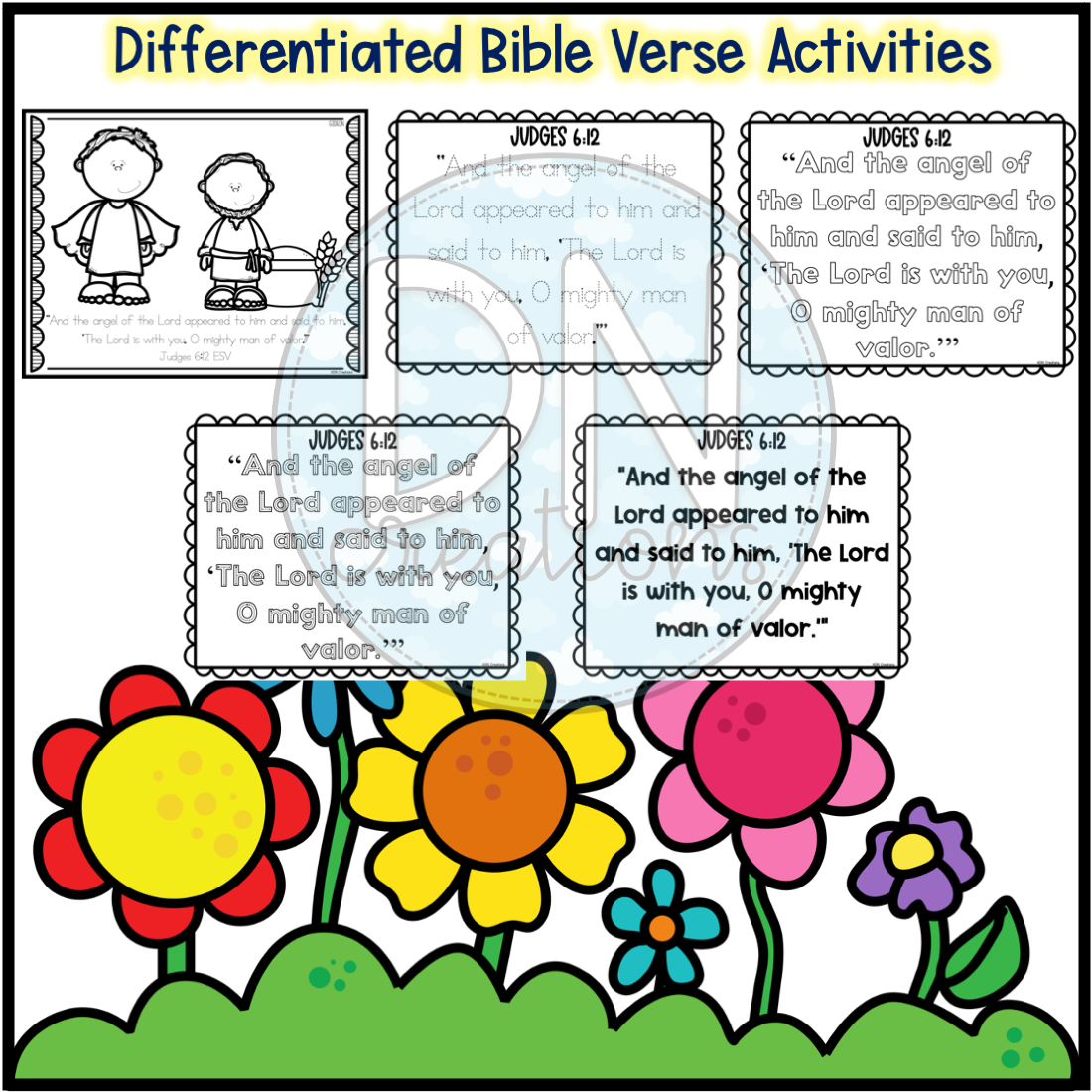 Gideon Sunday School Bible Lesson | Gideon and the 300 Men Bible ...