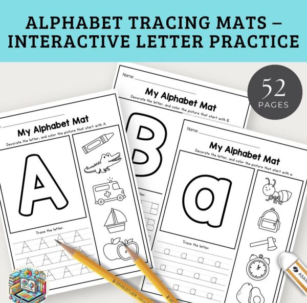 Alphabet Tracing Mats – Interactive Letter Practice | Made By Teachers