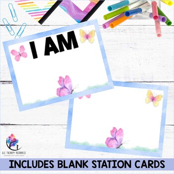 SPRING THEMED POSITIVE AFFIRMATION STATION - Affirmations Mirror ...