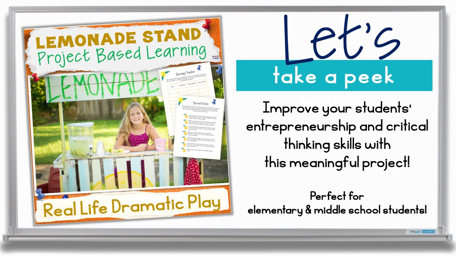 Lemonade Stand Project Based Learning Business Plan Entrepreneurship ...