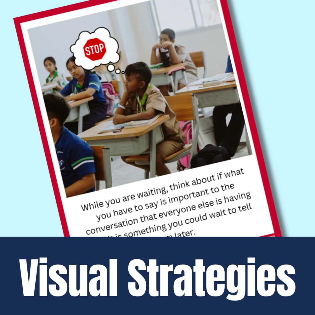 No Blurting Out! Raise Your Hand Social Story for Impulse Control ...