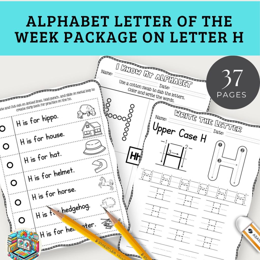 Alphabet Letter of the Week Package on Letter H | Made By Teachers