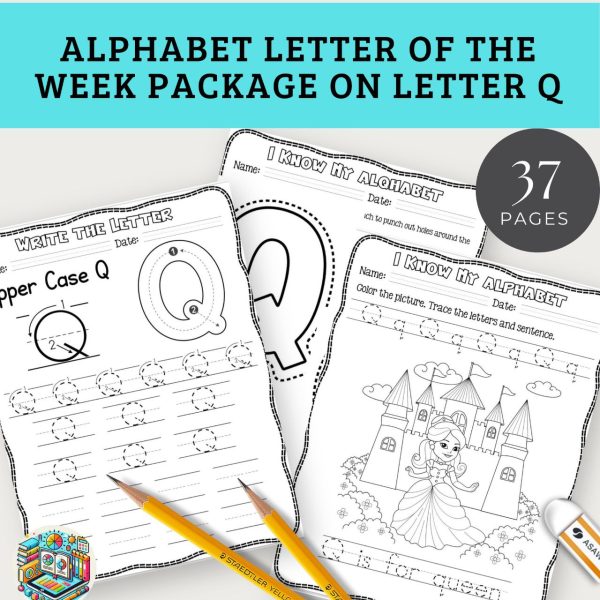 Alphabet Letter of the Week Package on Letter Q | Made By Teachers