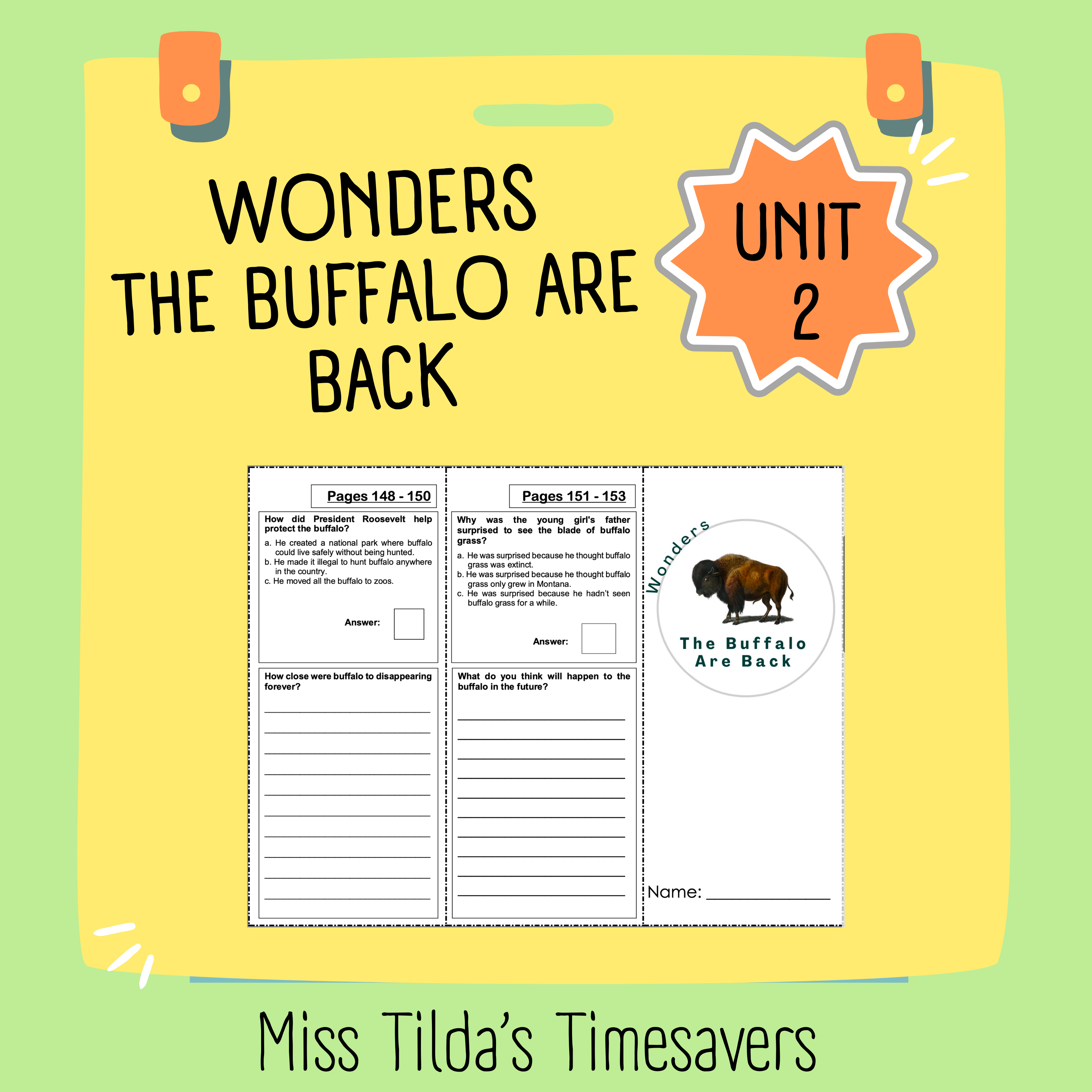 Grade 5 Wonders Quiz: Unit 3 | Made By Teachers