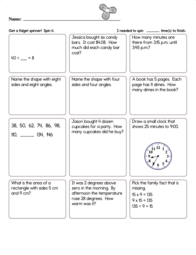 6th Grade Math Mastery: Engaging Worksheets & Real-World Problem ...
