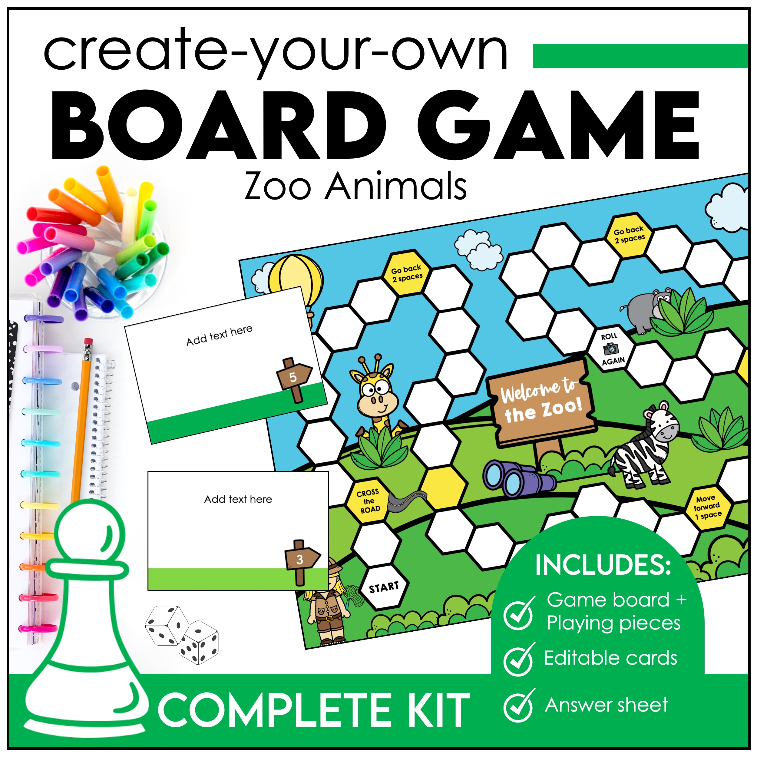 House, Furniture & Garden Vocabulary Activities | Mini-Book & Worksheet ...