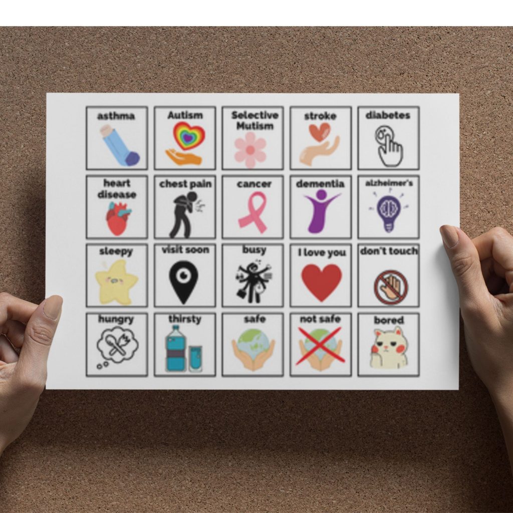 communication cards - non-verbal / Selective Mutism /Speech Therapy ...