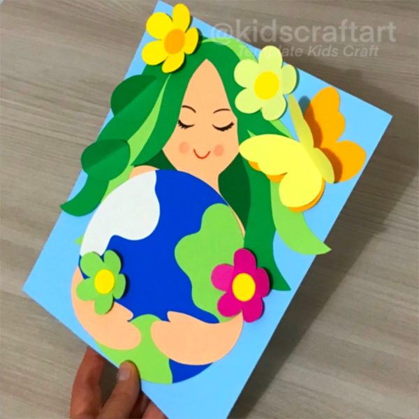 Earth Day Craft Ecology Nature Spring Crafts Activity Environmental ...