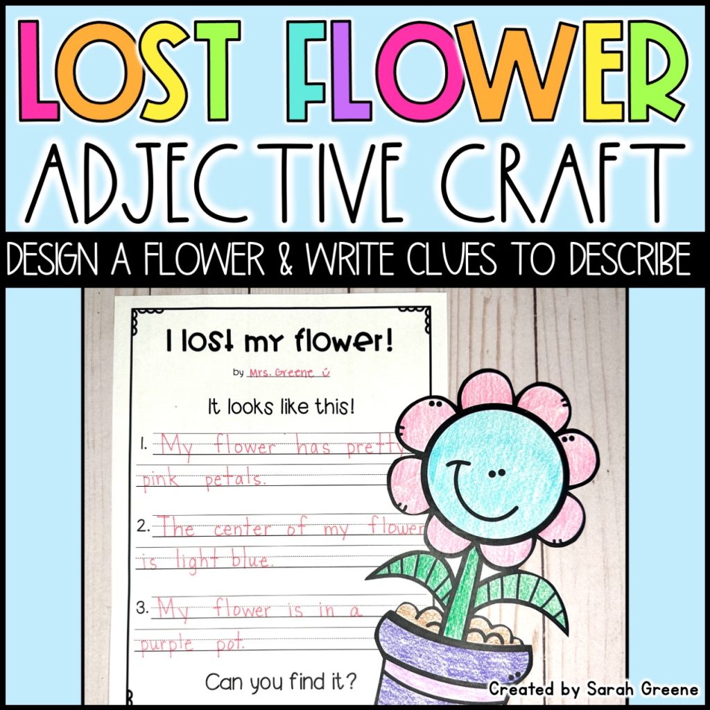 Spring Adjective Craft & Writing | Made By Teachers