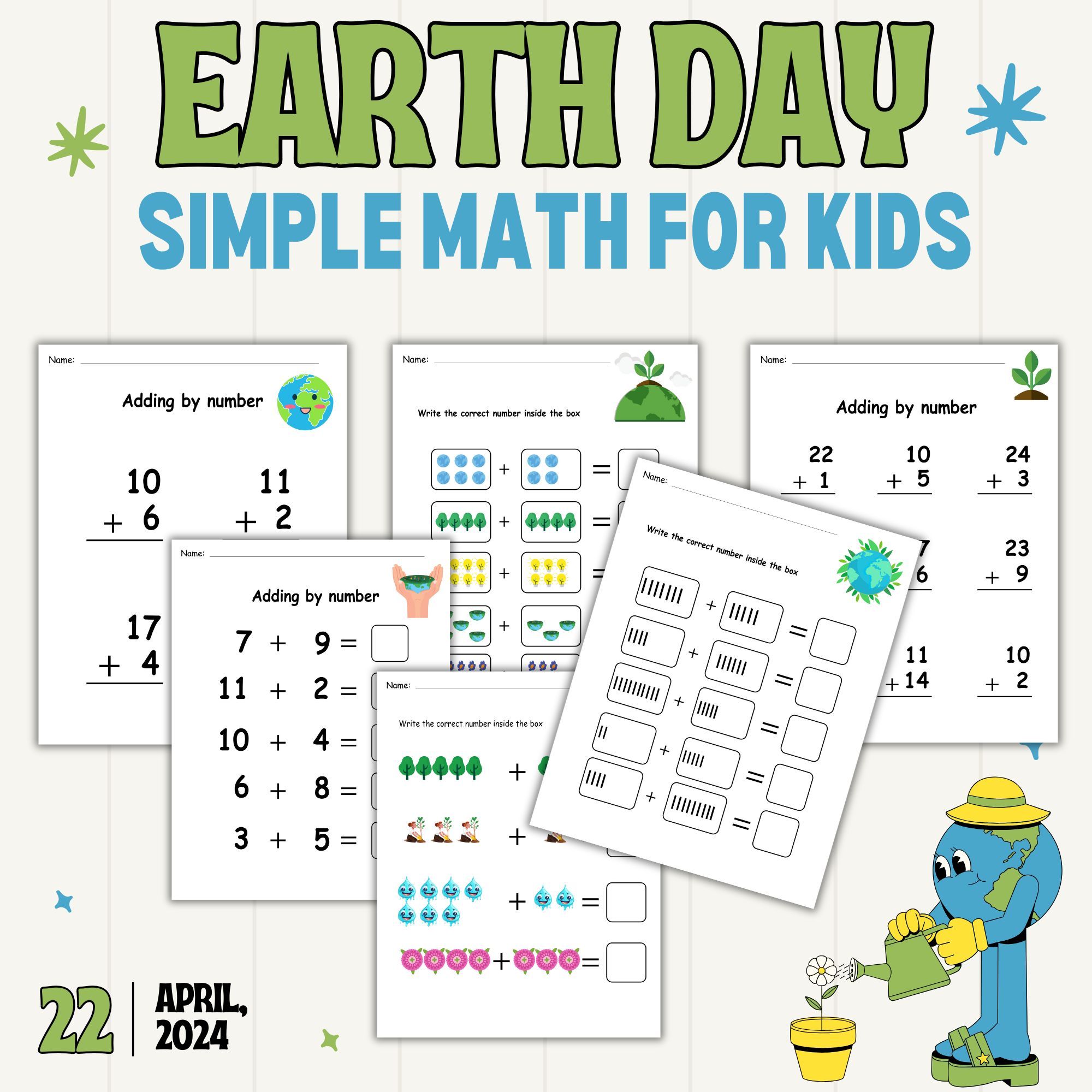 St. Patrick's Day Borders Kids Story Writing Paper Handwriting and ...