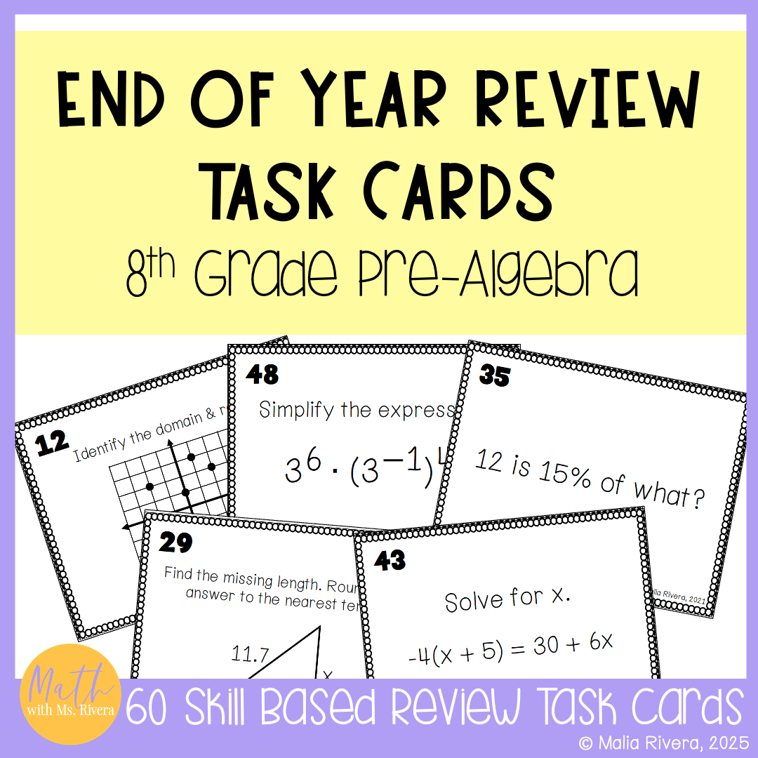 Exponent Rules Quotient Rule Worksheet Choice Board for Algebra 1 ...