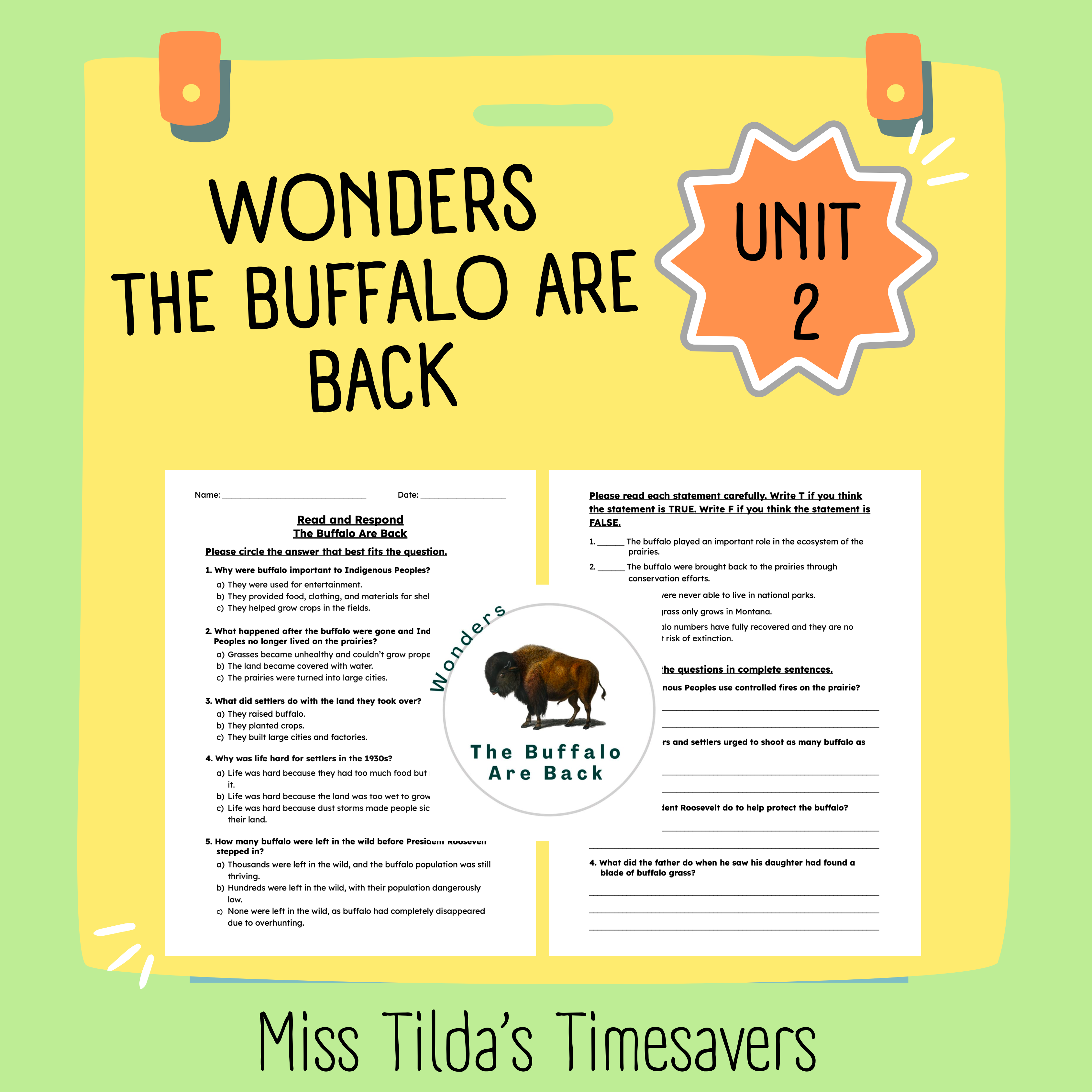The Secret Message Quiz - Grade 4 Wonders | Made By Teachers