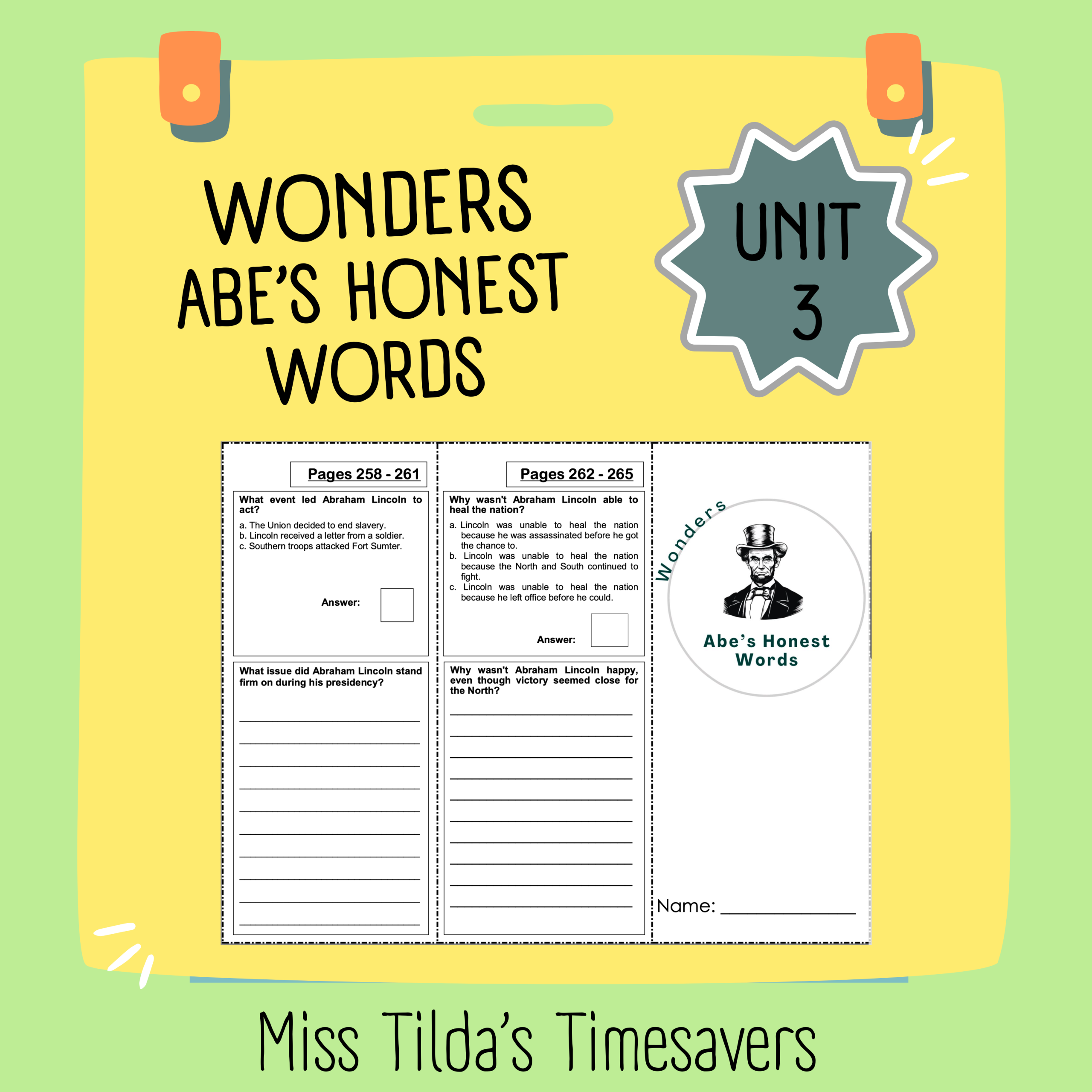 Prudy's Problem and How She Solved It Quiz - Grade 3 Reading Street ...