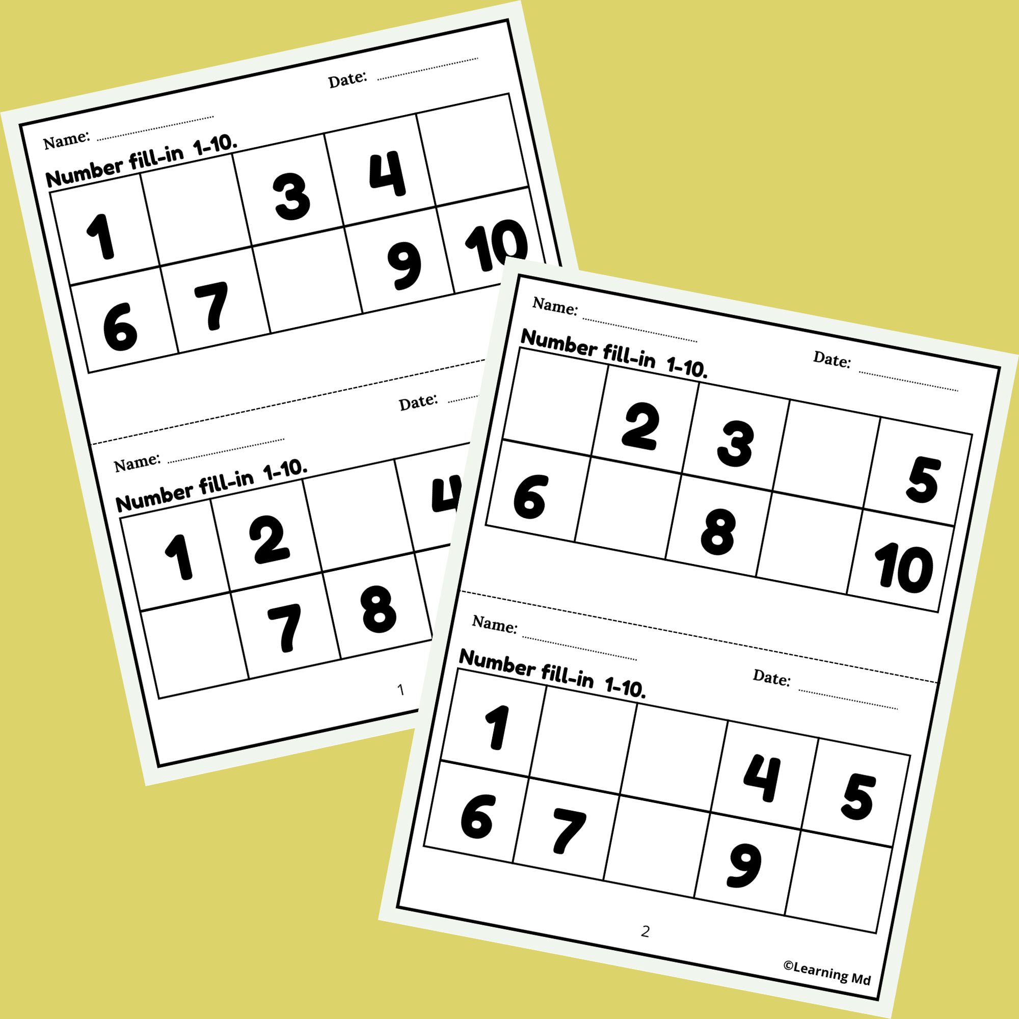 Hundreds Chart to 100 - Fill in Missing Numbers - Made By Teachers