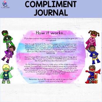 STUDENT CLASSROOM ACTIVITY - Pass it Forward - Kindness Activities for ...