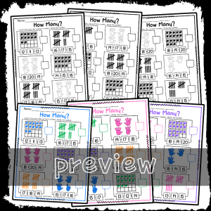 Set 1: How Many? 11–20 | Counting Objects, Ten Frames, Fingers, and ...
