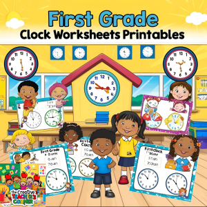 First Grade Clock Worksheets: Building Foundational Time-Telling Skills ...