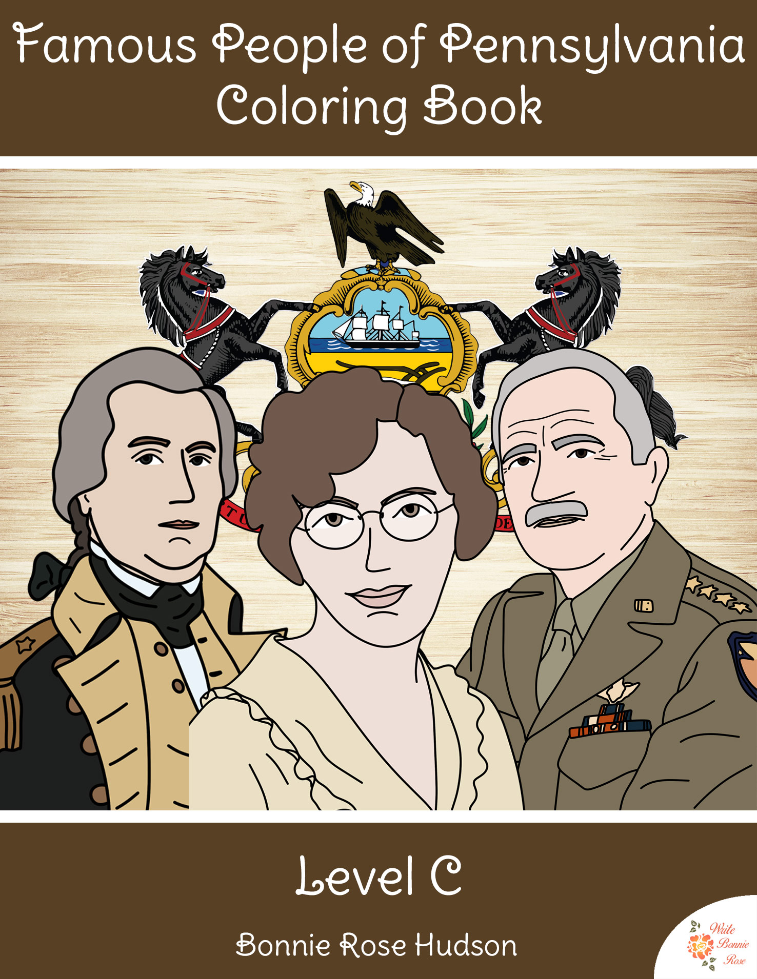 Famous Americans of the 1920s Coloring Book Level B | Made By Teachers