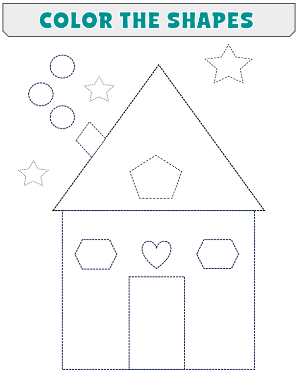 My First Shapes Fun Workbook. | Made By Teachers