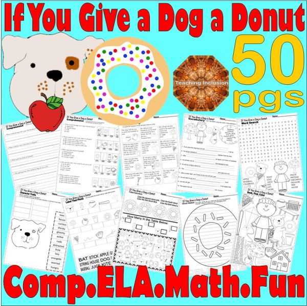 If You Give a Dog a Donut Read Aloud Book Companion Reading ...