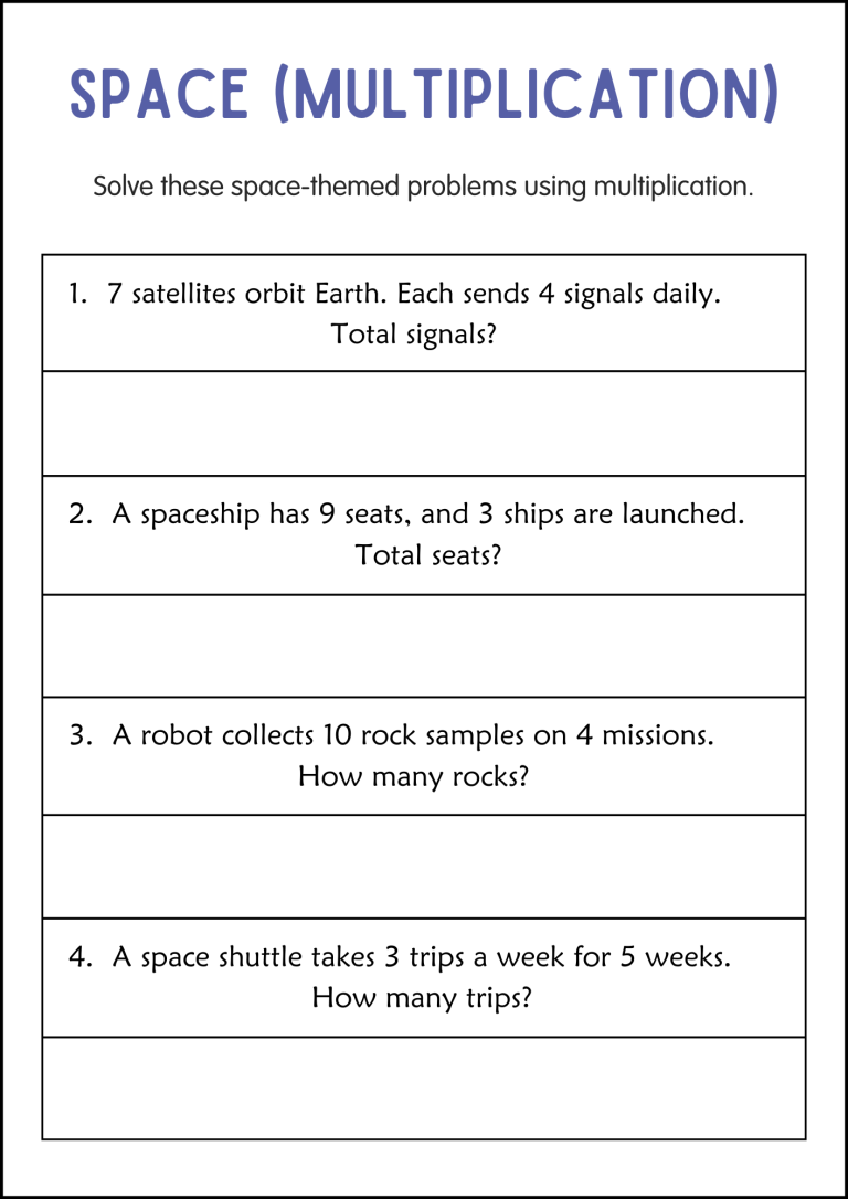 Division and Multiplication Word Problems Math Worksheets for Grade 2 ...