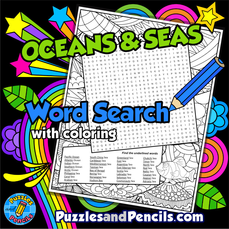 Graduation Word Search Puzzle Activity and Coloring | End of Year ...