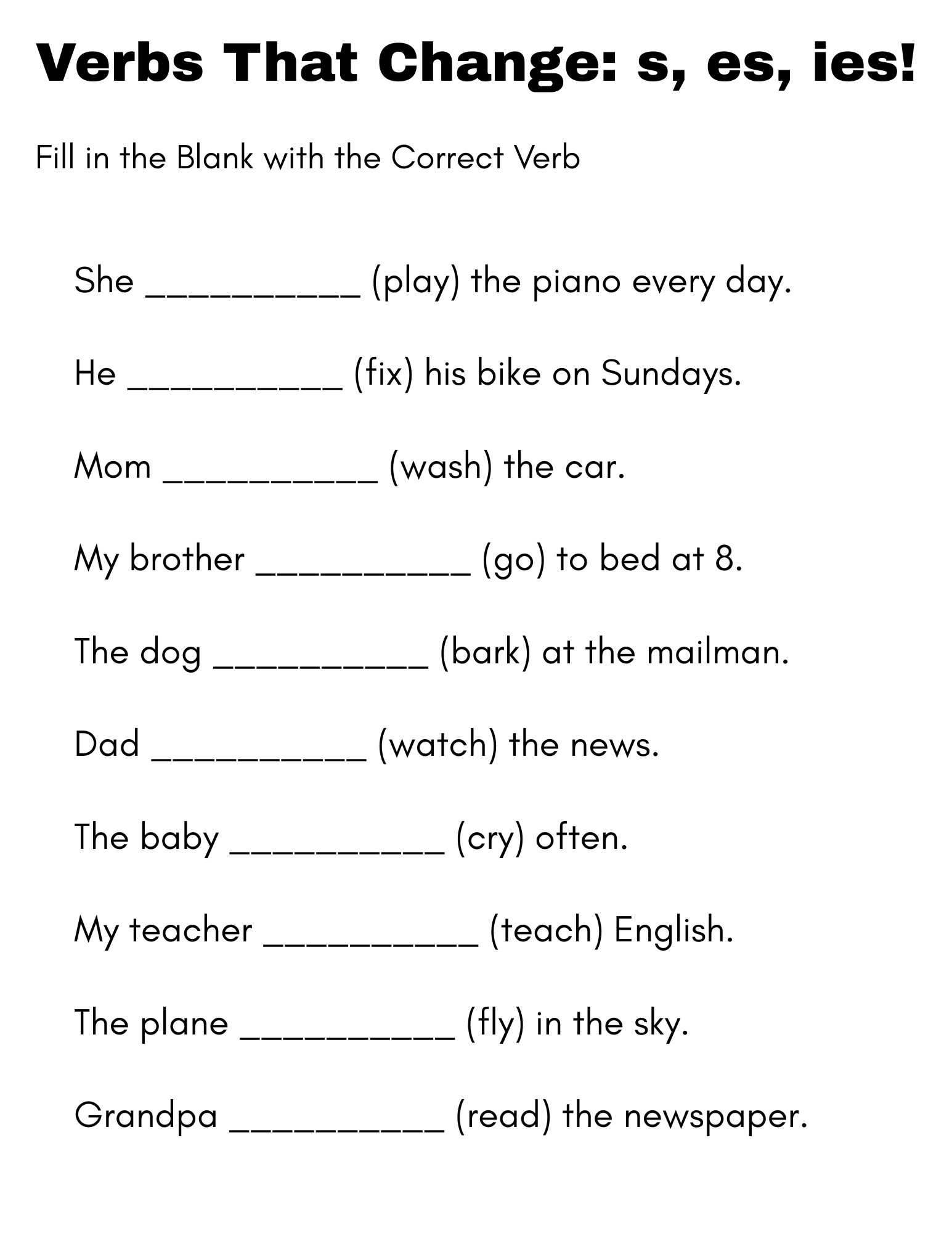 Common German Separable Prefix Verbs | Made By Teachers