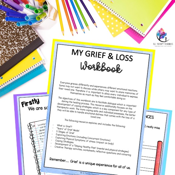 GRIEF AND LOSS COUNSELING ACTIVITIES WORKBOOK - Coping with Death ...