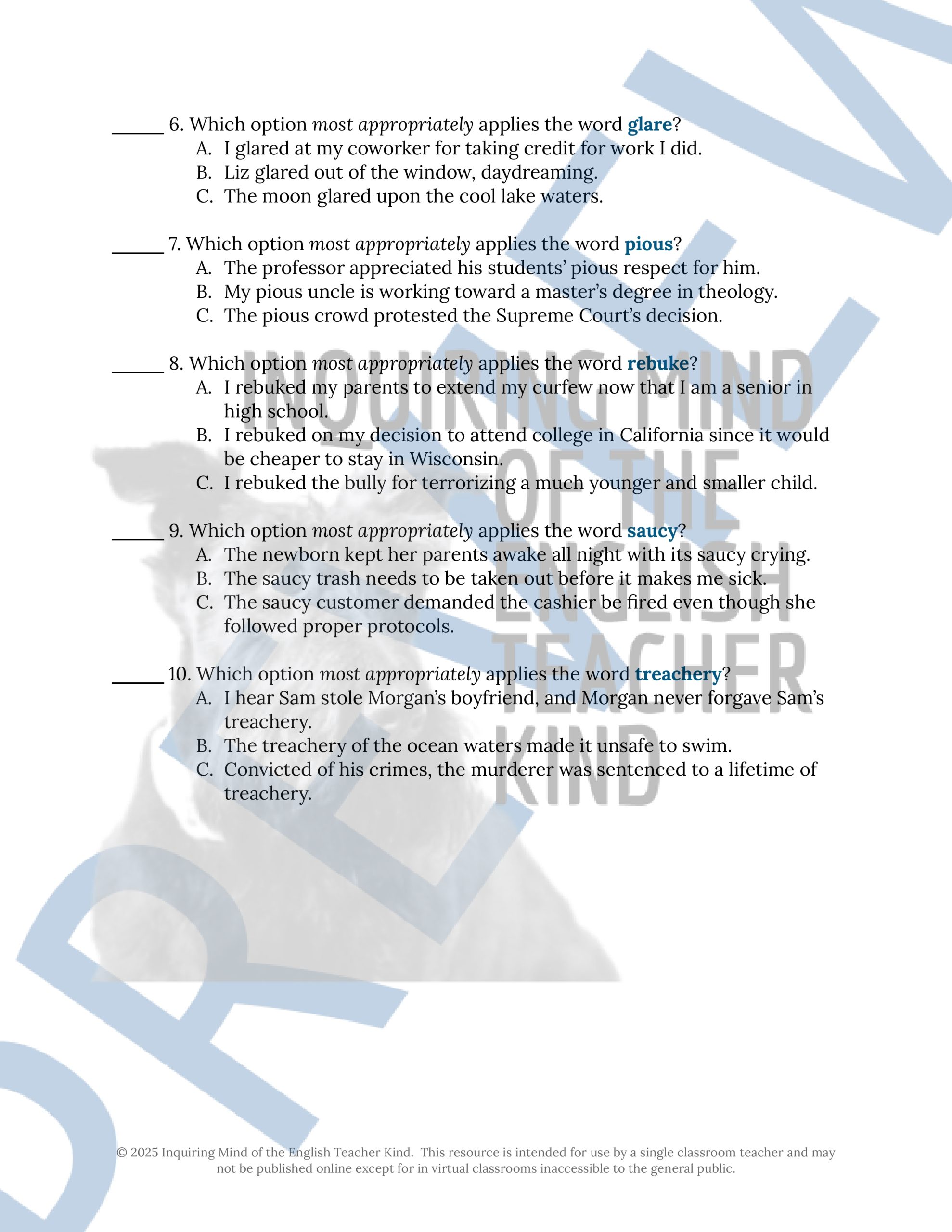 Macbeth Vocabulary Games for High School Bundle (Crosswords, Word ...
