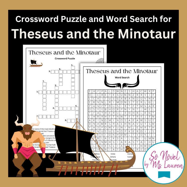 Classic Short Story Crossword Puzzle and Word Search Bundle | Made By ...