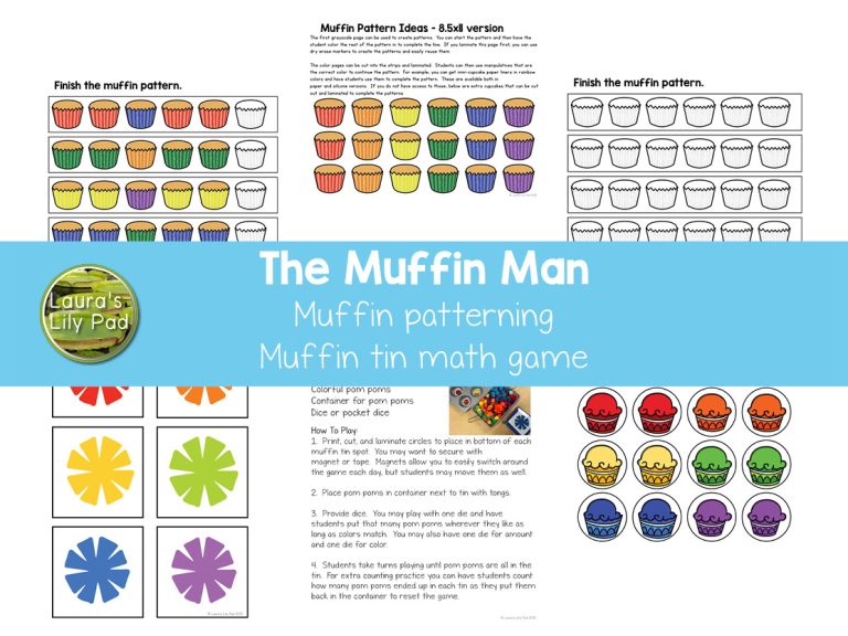 The Muffin Man Nursery Rhyme Unit | Made By Teachers