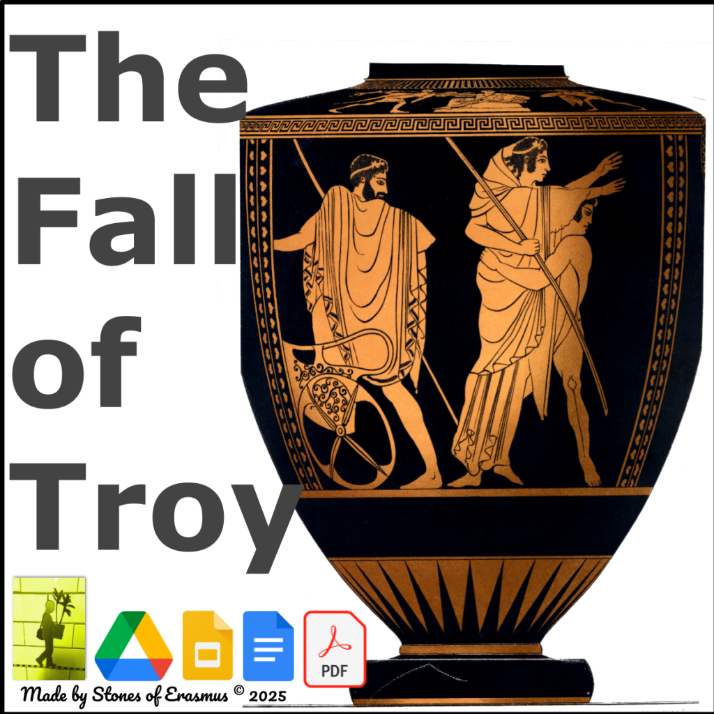 The Fall of Troy | Greek and Roman Mythology Thematic Unit Middle and ...