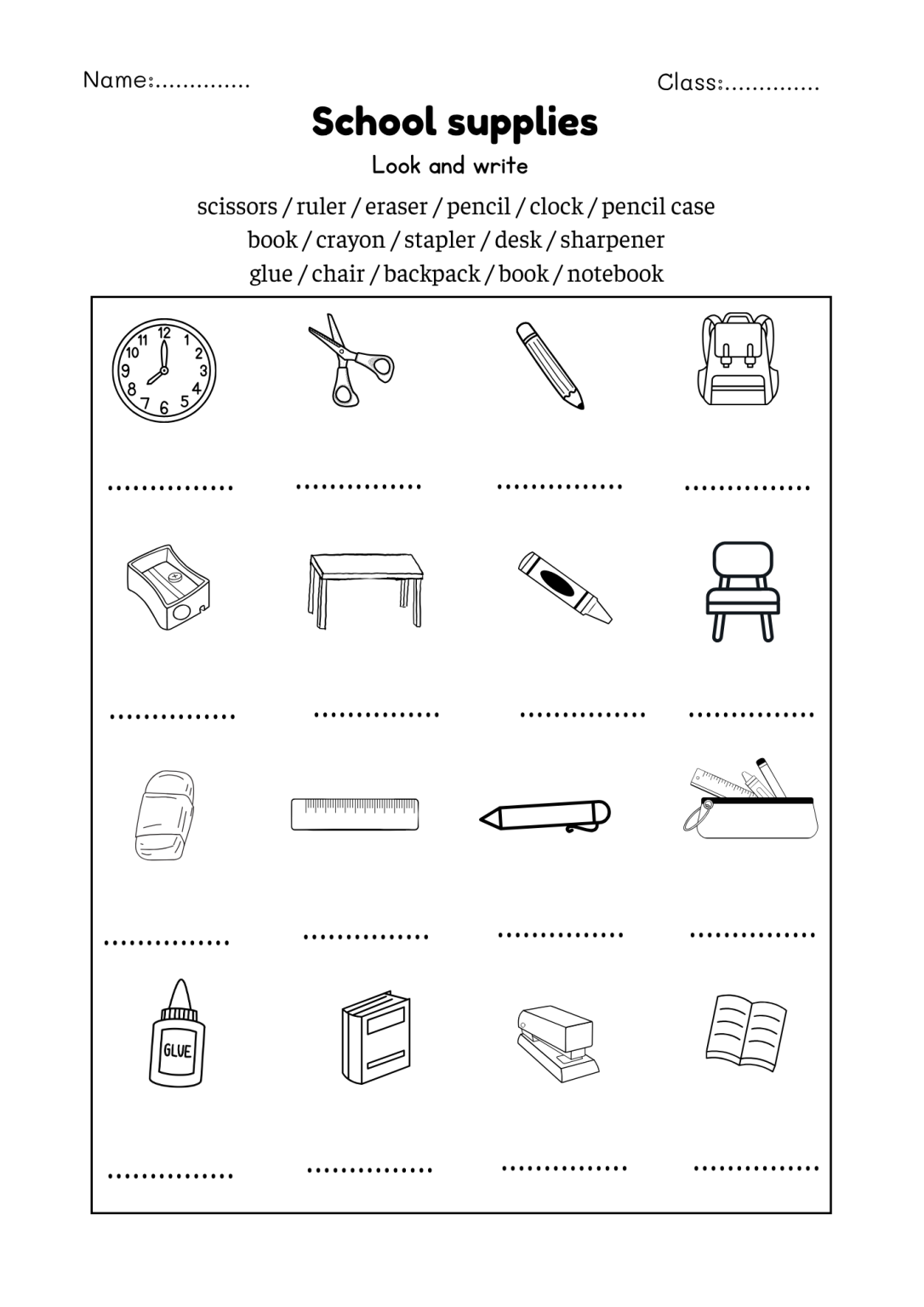 School Supplies - Made By Teachers
