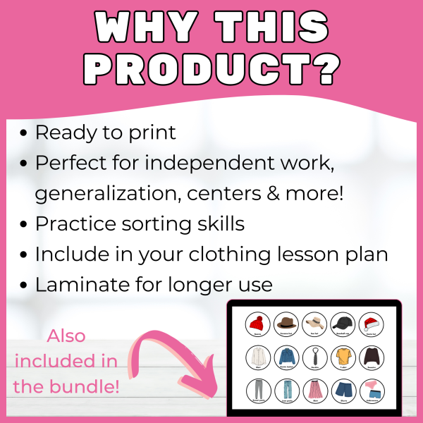 Clothing Items Sorting Activities | 5 Body Parts Clothing Categories ...