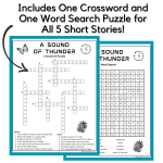 Classic Short Story Crossword Puzzle and Word Search Bundle | Made By ...