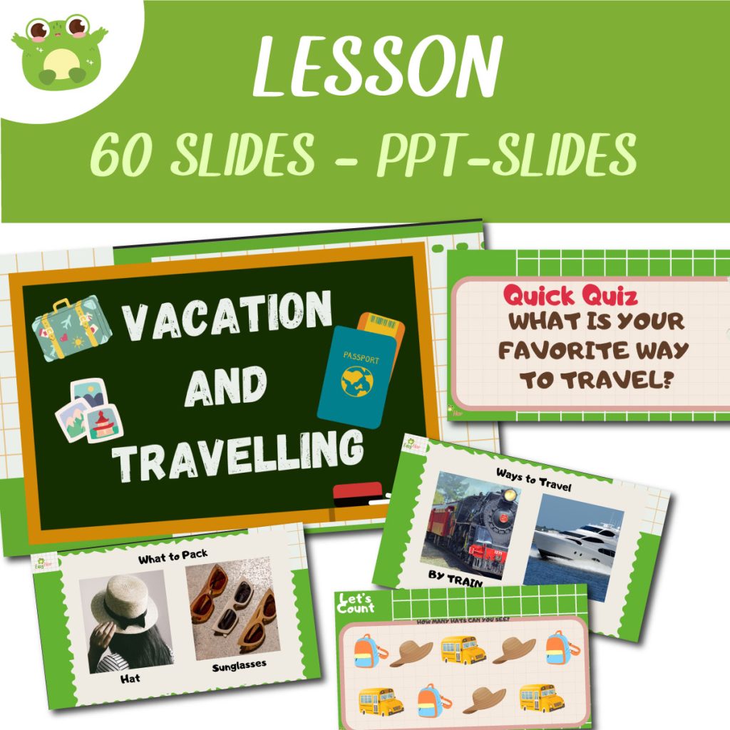 Travel & Vacation Preschool Circle Time Lesson – PPT & Google Slides ...