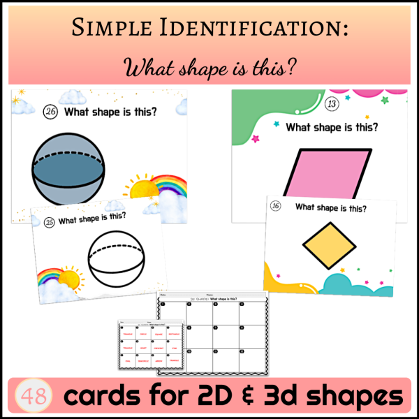 2D & 3D Shapes Write the Room |Shape Identification & Real-Life Objects ...