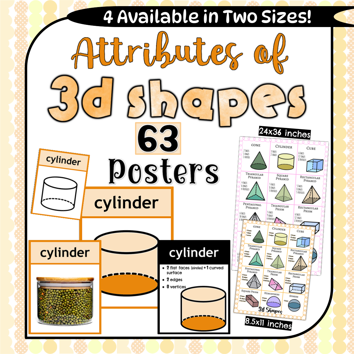 2D & 3D Shape Attributes (Faces, Edges, Vertices), 2D & 3D Shape ...