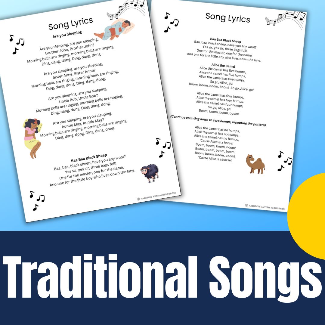 Song Lyrics to 150 Preschool Learning Songs for Circle Time Fun - Made ...