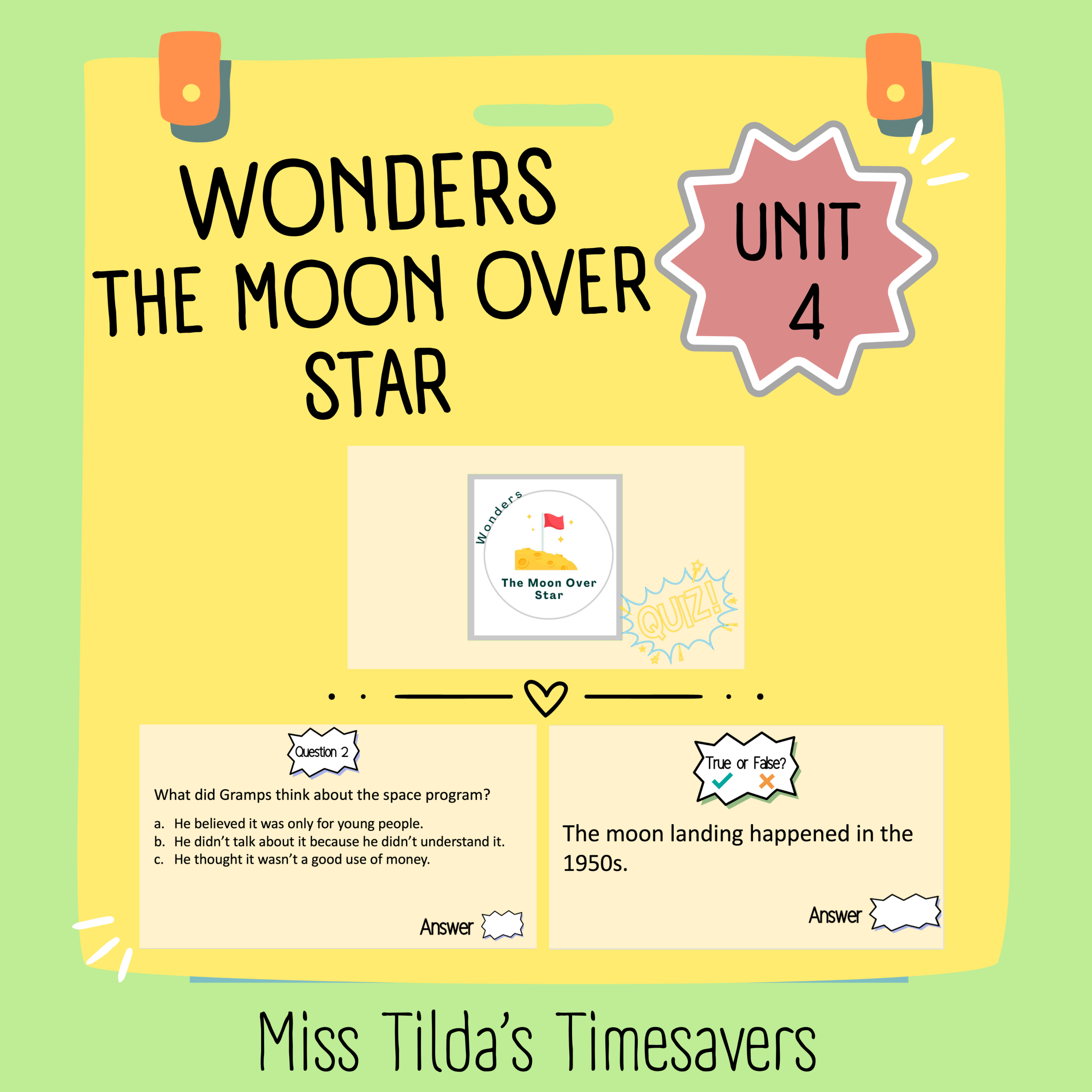 Read and Respond Activity Pack - Grade 5 Wonders: Unit 3 | Made By Teachers
