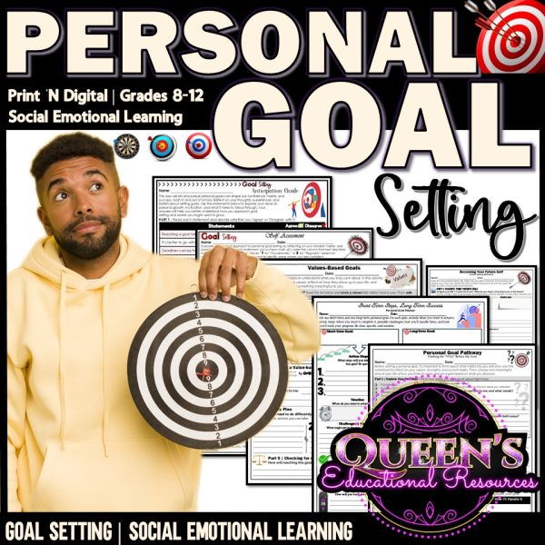 Personal Goal Setting | Smart Goals | Goal Setting Activities | SEL ...