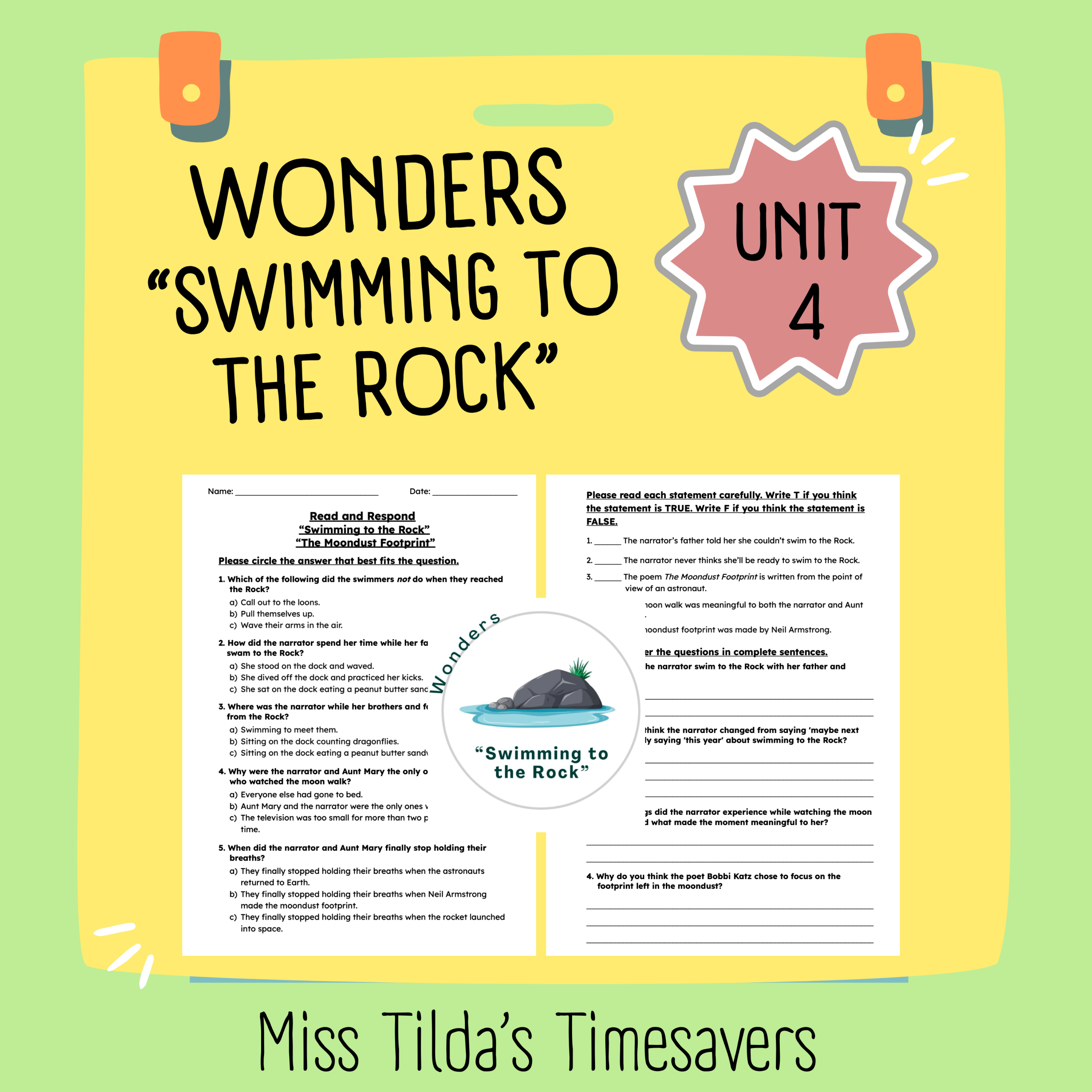 A Place for Frogs - myView Literacy 5 | Made By Teachers