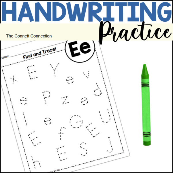 Alphabet Find and Trace Worksheets - Made By Teachers