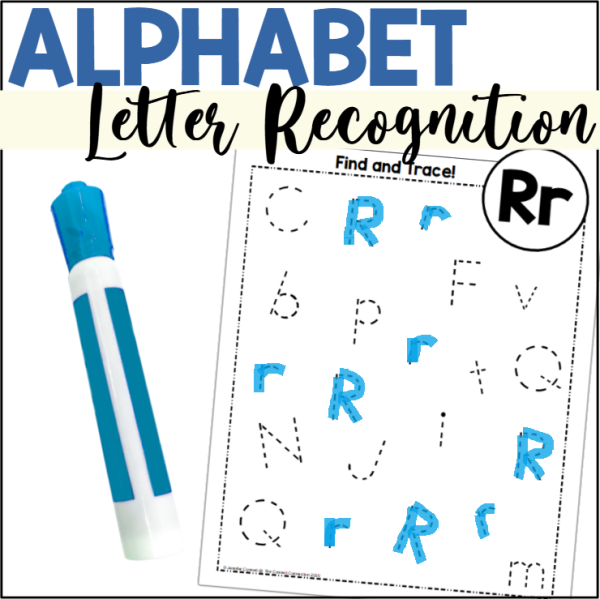 Alphabet Find and Trace Worksheets - Made By Teachers